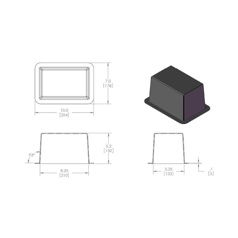 8″X5″ Transition Box – Climax Marine Services
